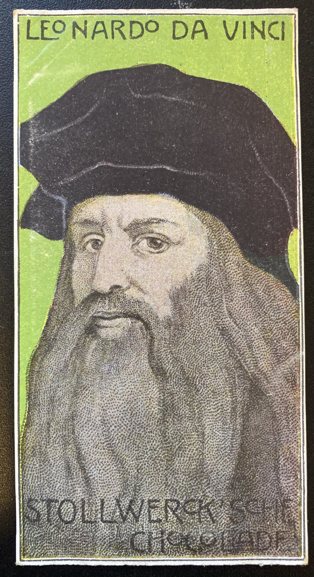 Leonardo Da Vinci 1899 Stollwerck Card Soars in Value – Pre-War Collector