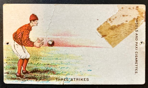 A Look at the Rare N354 Consols and Paxi Cigarettes Baseball Turn Card ...