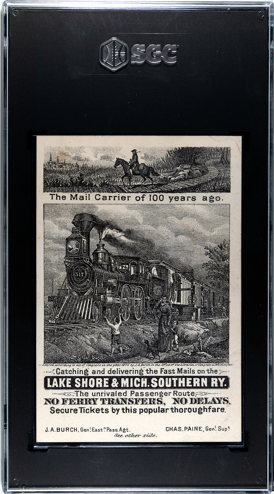 Centennial Business Card Celebrated America’s First 100 Years – Pre-War ...