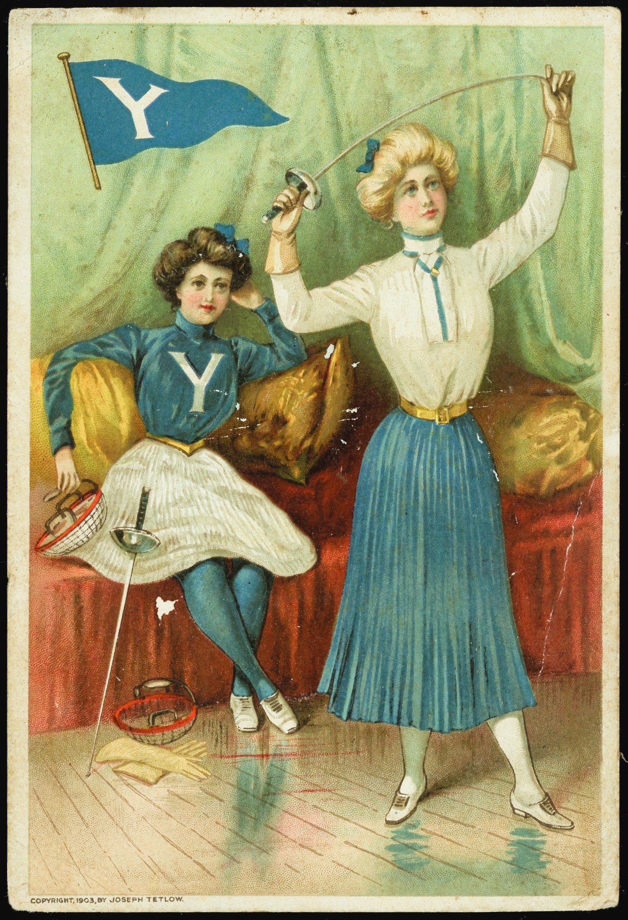 1903 Tetlow Yale Fencing – Pre-War Collector