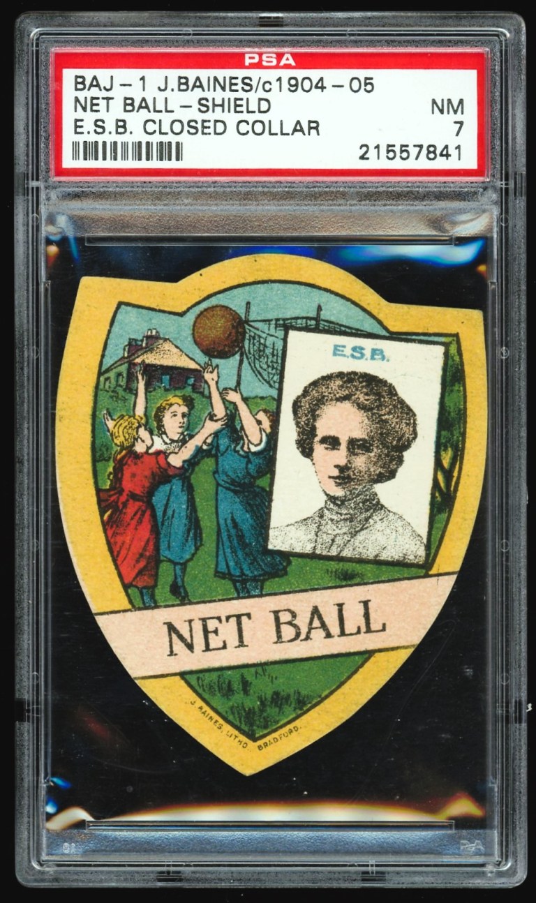 Baines Shield Netball Cards Feature a Basketball Spinoff – Pre-War ...