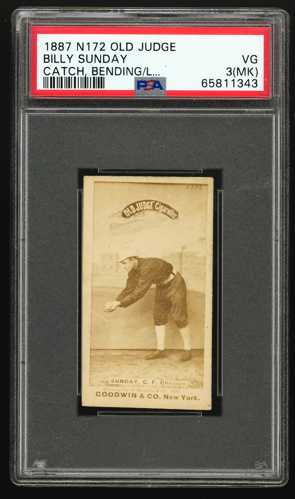 Revisiting Billy Sunday in the Old Judge Baseball Card Set – Pre-War ...